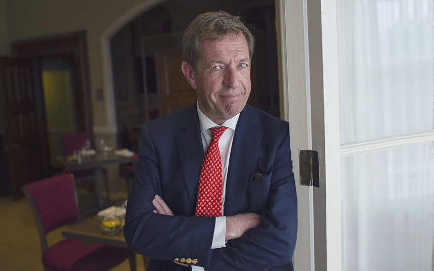 Racing Commentator Derek Thompson